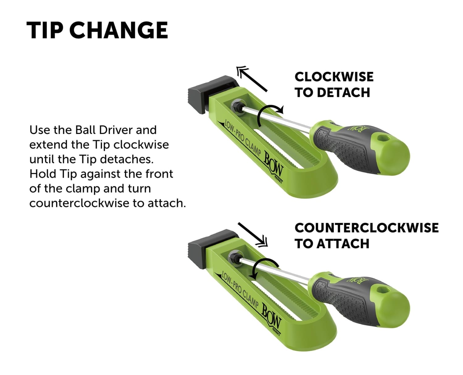 Low Profile Clamping Kit - Bow Products