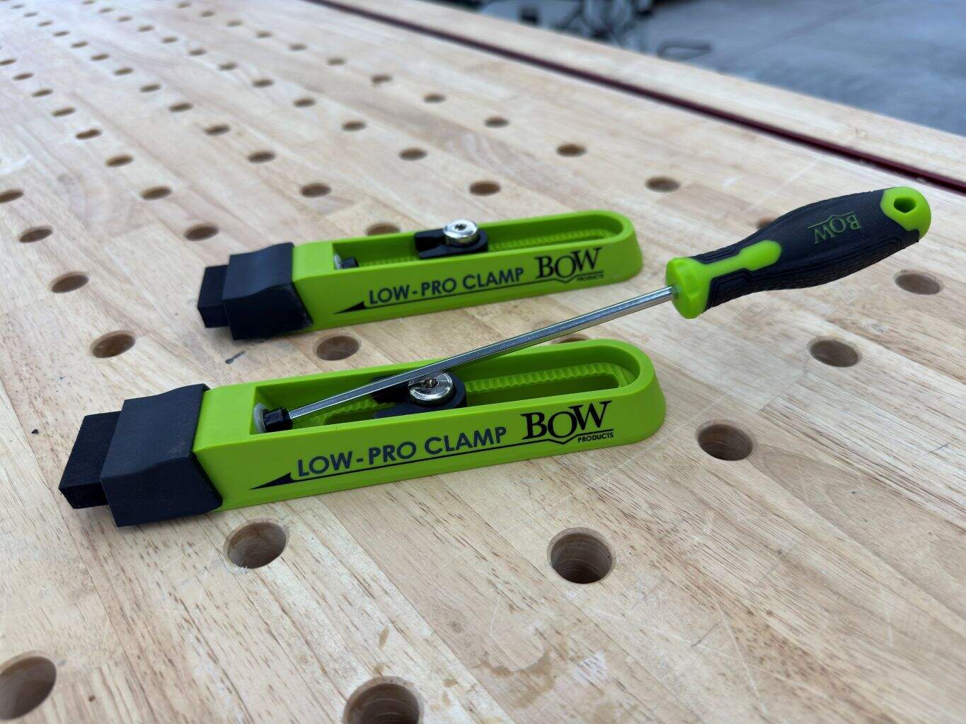2 Pack – Low Profile CNC Clamps | Bow Products